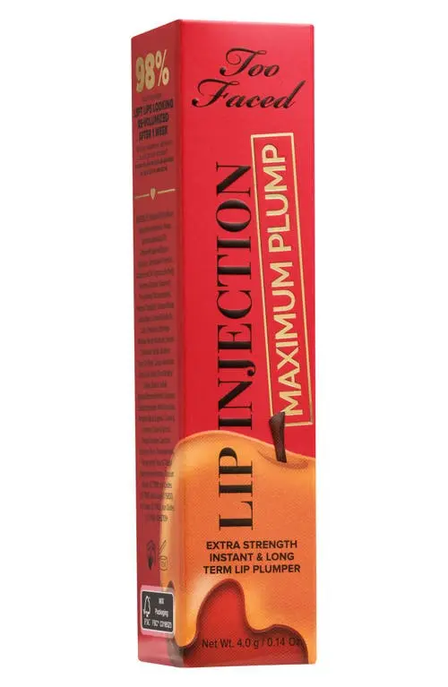 TOO FACED Lip Injection Maximum Plump Extra Strength Hydrating Lip Plumper - Caramel Apple