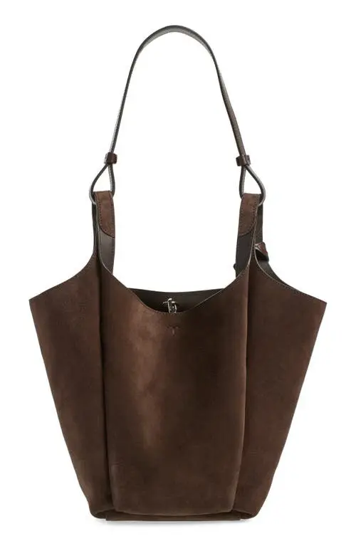 TOD'S Small Api Suede Shoulder Bag