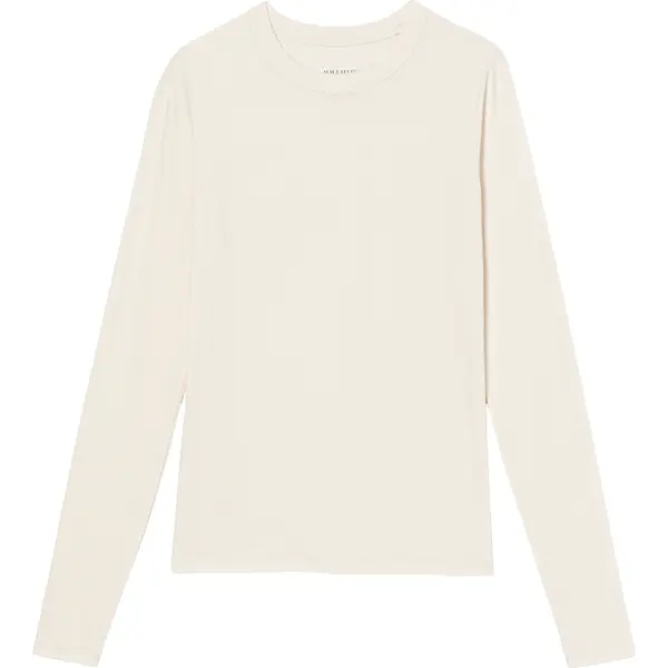 M.M.LAFLEUR Malley Fitted Tee - Ivory