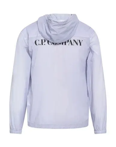 C.P. COMPANY Hooded Zip-up Windbreaker Jacket - Purple