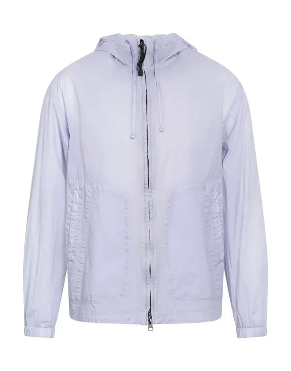 C.P. COMPANY Hooded Zip-up Windbreaker Jacket - Purple