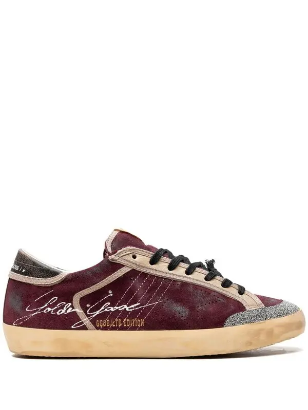 GOLDEN GOOSE Super-star Penstar Sneakers - Red