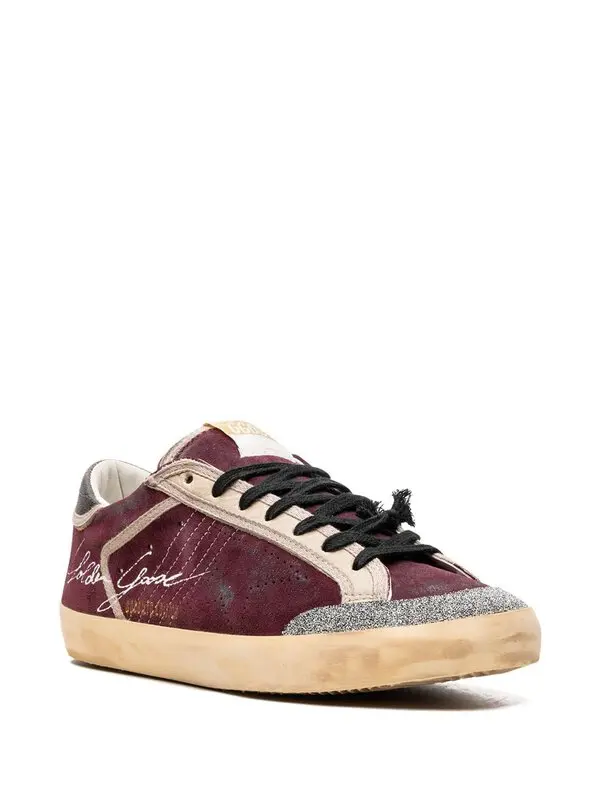 GOLDEN GOOSE Super-star Penstar Sneakers - Red
