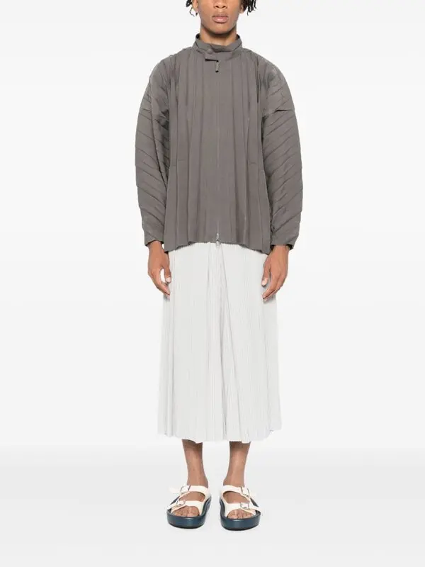 Issey Miyake Edge Pleated Jacket