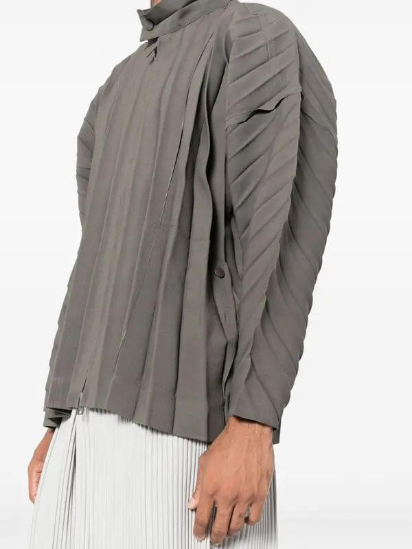 Issey Miyake Edge Pleated Jacket