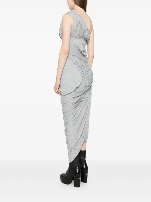 Rick Owens Lido One-shoulder Dress - Blue