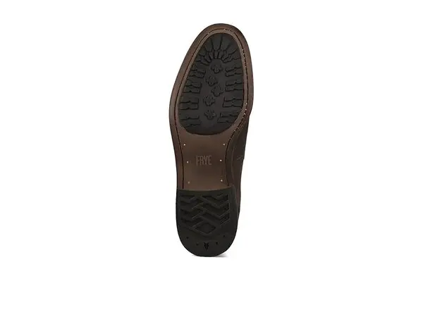 THE FRYE COMPANY Tyler Flex Penny Lace Up Wing Tip Shoes - Brown