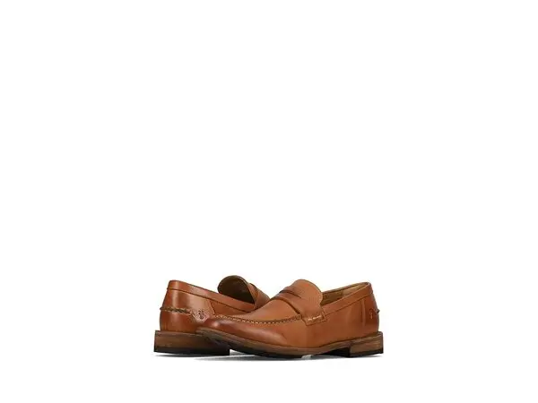 THE FRYE COMPANY Tyler Flex Penny Wing Tip Loafers - Brown