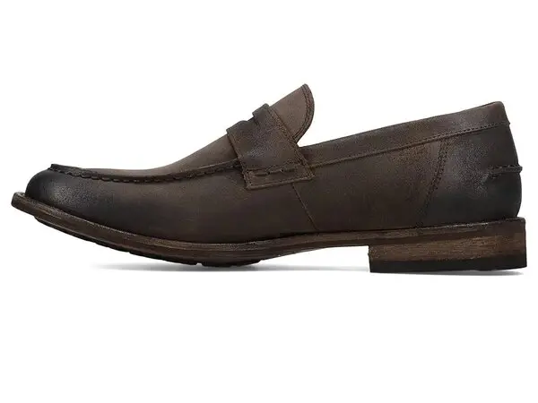 THE FRYE COMPANY Tyler Flex Penny Wing Tip Loafers - Brown
