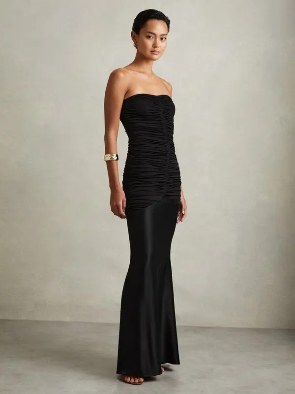 REISS Selina Strapless Maxi Dress