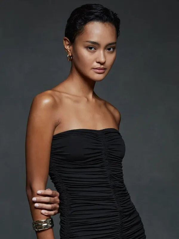 REISS Selina Strapless Maxi Dress