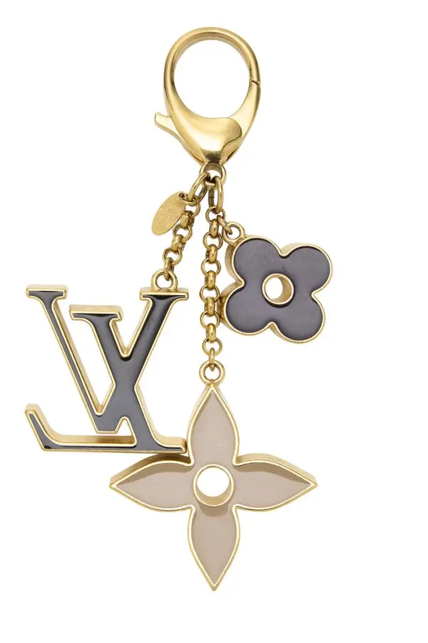 LOUIS VUITTON Fleur De Monogram Bag Charm