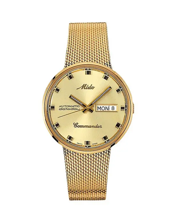 MIDO Commander 1959 Watch, 37mm - Gold