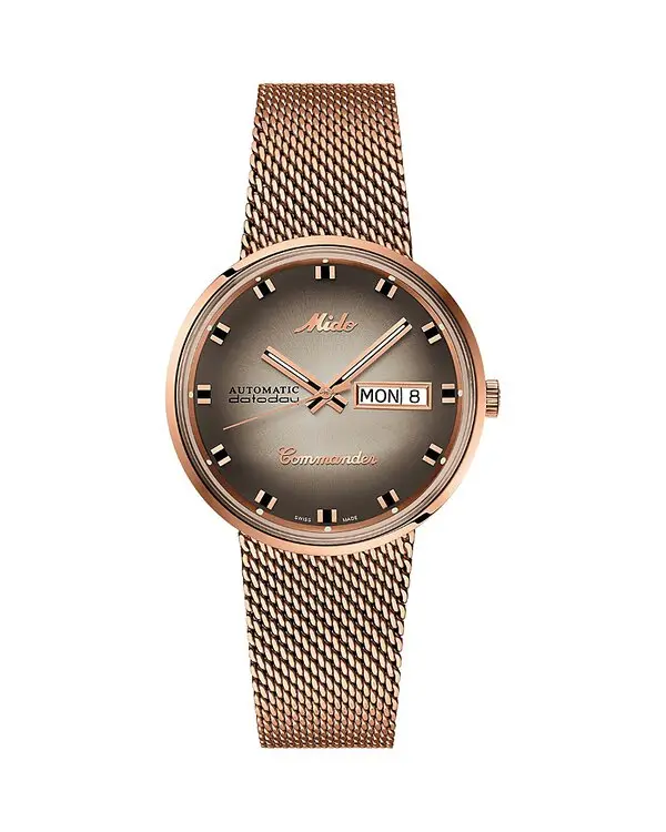 MIDO Commander 1959 Watch, 37mm - Brown