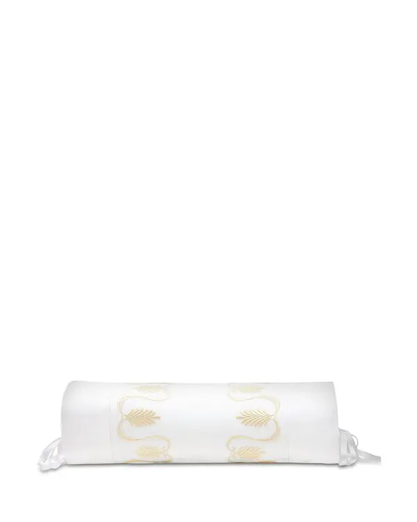 PRATESI Paolina Neckroll Sham - White/beige