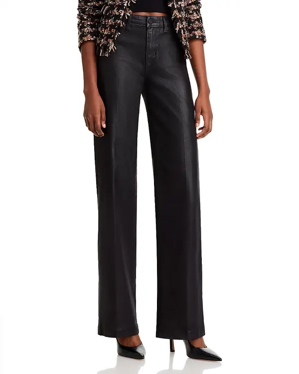 L'Agence Clayton High-rise Wide-leg Jeans - Cappuccino