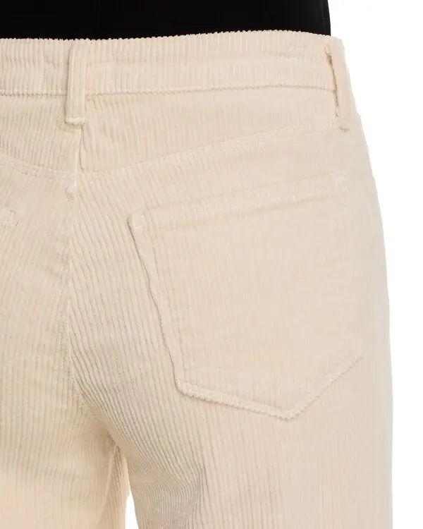 L'Agence Scottie Corduroy Jeans - French Vanilla