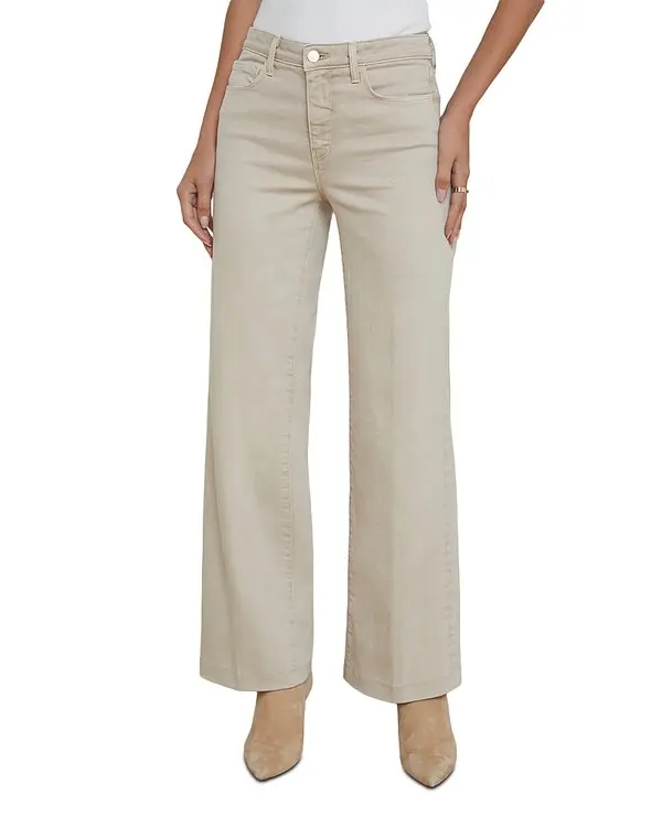 L'Agence Scottie High-rise Wide-leg Jeans