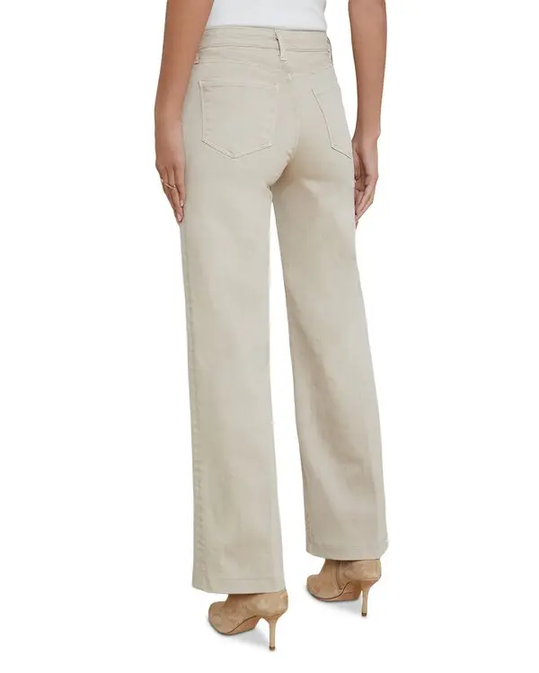 L'Agence Scottie High-rise Wide-leg Jeans