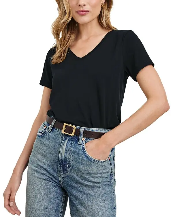 Rails V-neck Short Sleeve Tee
