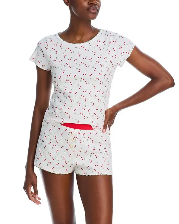 COZYLAND Suzie Pajama Set - Cherry Cream Pie