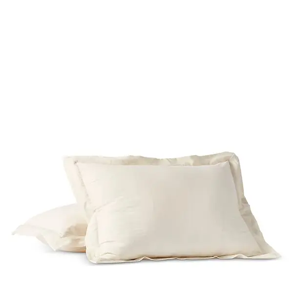 COYUCHI Cloud Soft Sateen Standard Sham - Undyed