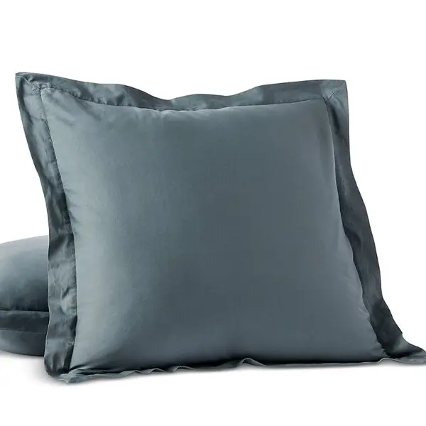 COYUCHI Cloud Soft Sateen Euro Sham - Gulf