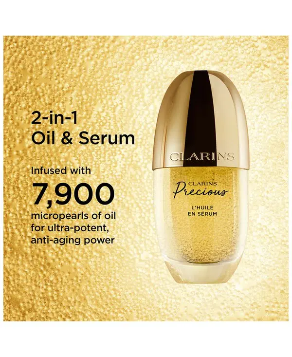 Clarins Precious Face Oil In Serum 1 Oz - No Color