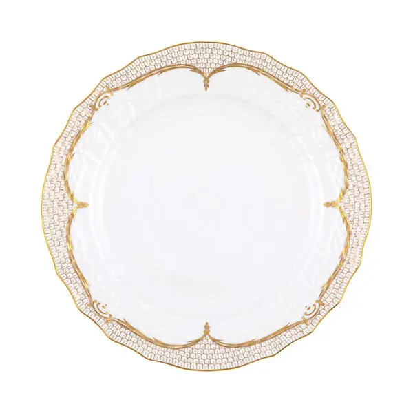 HEREND Canton Service Plate - Gold