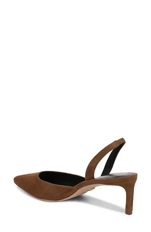 Veronica Beard Caroline Slingback Kitten Heel Pumps - Hazelwood