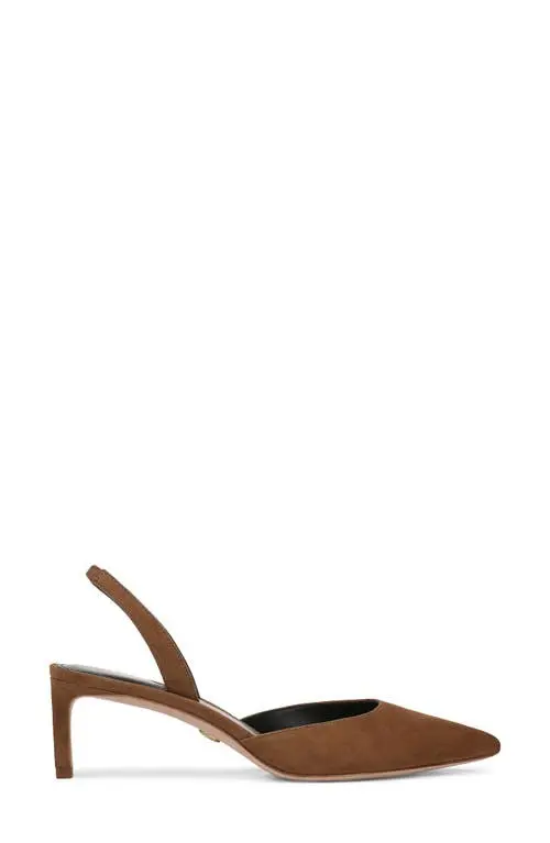 Veronica Beard Caroline Slingback Kitten Heel Pumps - Hazelwood