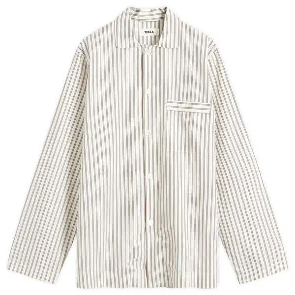 TEKLA Sleep Shirt - Hopper Stripe