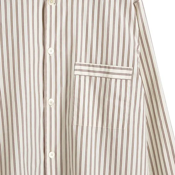 TEKLA Sleep Shirt - Hopper Stripe