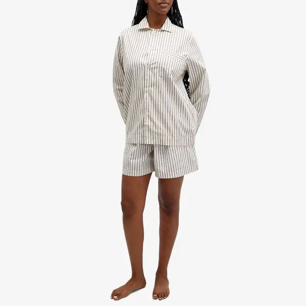 TEKLA Sleep Shirt - Hopper Stripe
