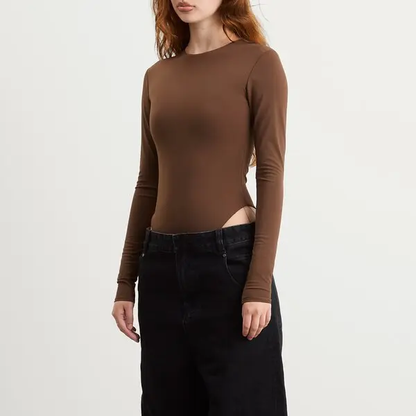 ENTIRE STUDIOS Bodysuit - Brunette