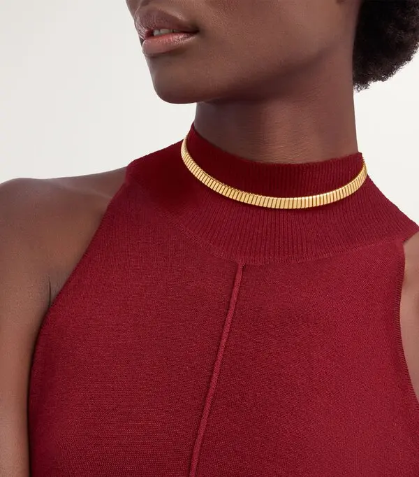 BVLGARI Yellow Tubogas Necklace - Gold