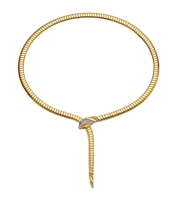 BVLGARI Serpenti Tubogas Necklace - Gold