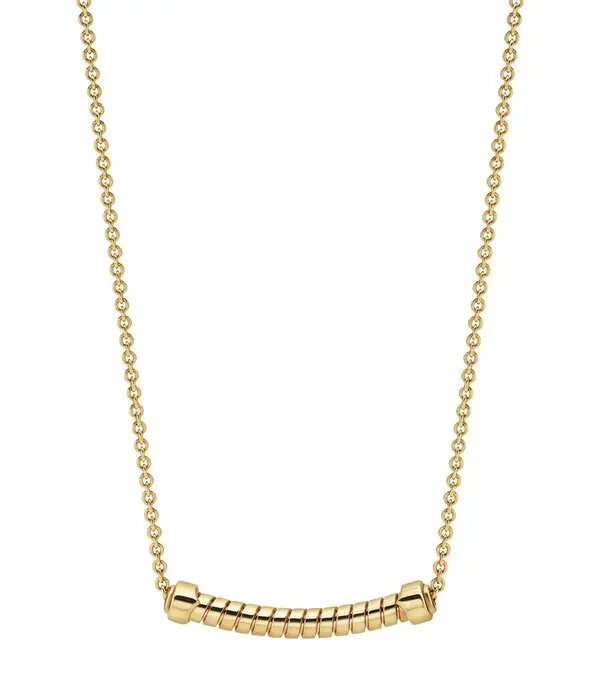 BVLGARI Yellow Tubogas Chain Necklace - Gold