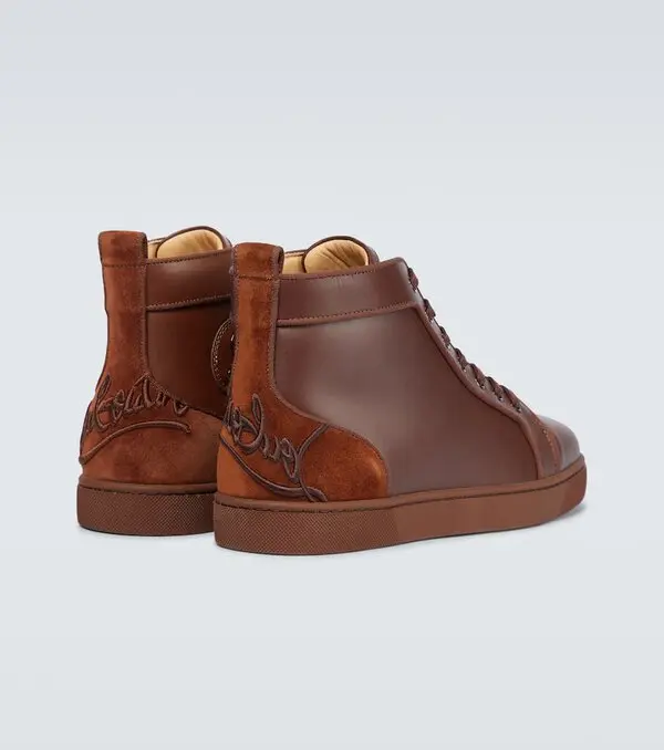 CHRISTIAN LOUBOUTIN Fun Louis High-top Sneakers