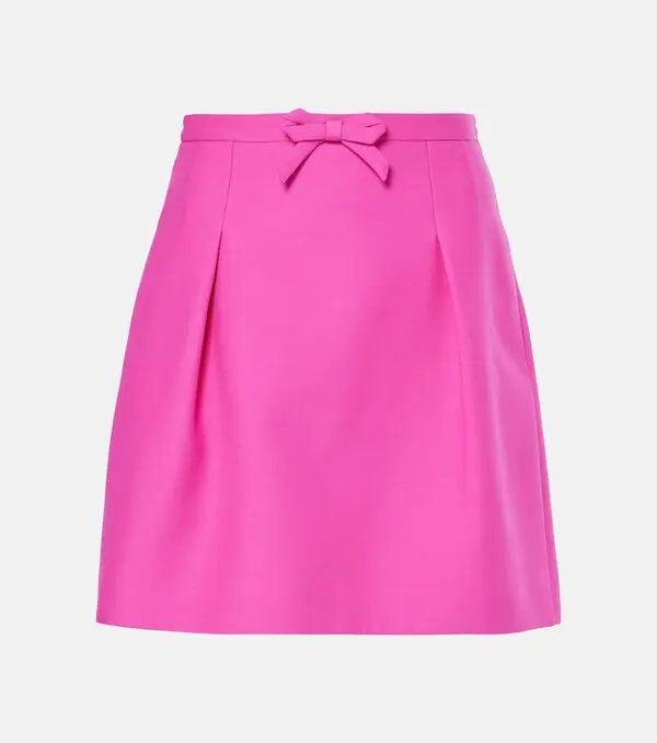 Valentino Garavani Crepe Couture Miniskirt