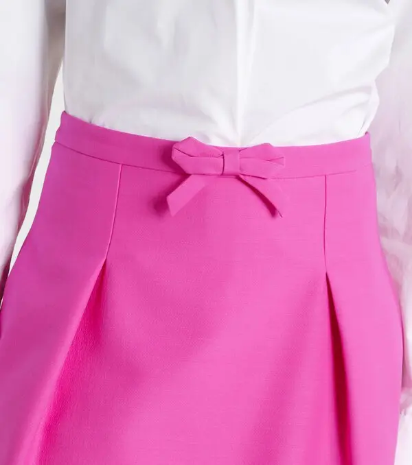 Valentino Garavani Crepe Couture Miniskirt