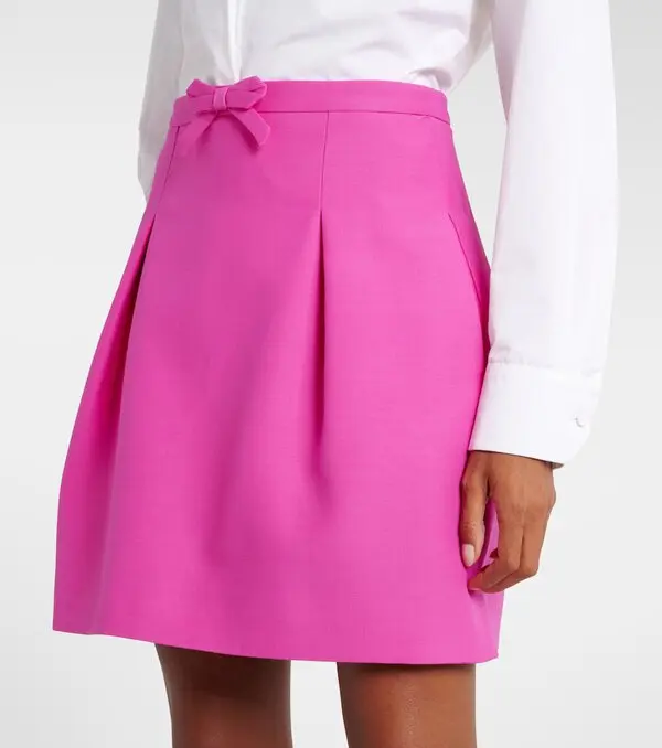 Valentino Garavani Crepe Couture Miniskirt
