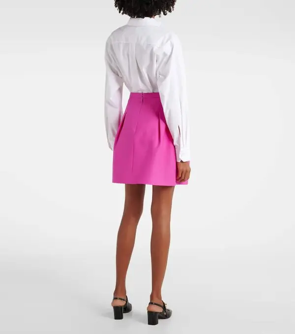 Valentino Garavani Crepe Couture Miniskirt