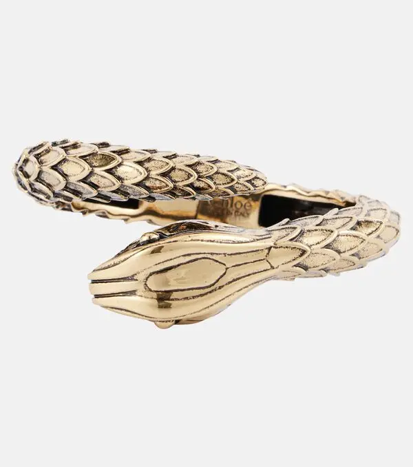 Chloé Snake Bangle - Gold