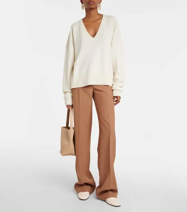 Extreme Cashmere Clash Cashmere-blend Sweater