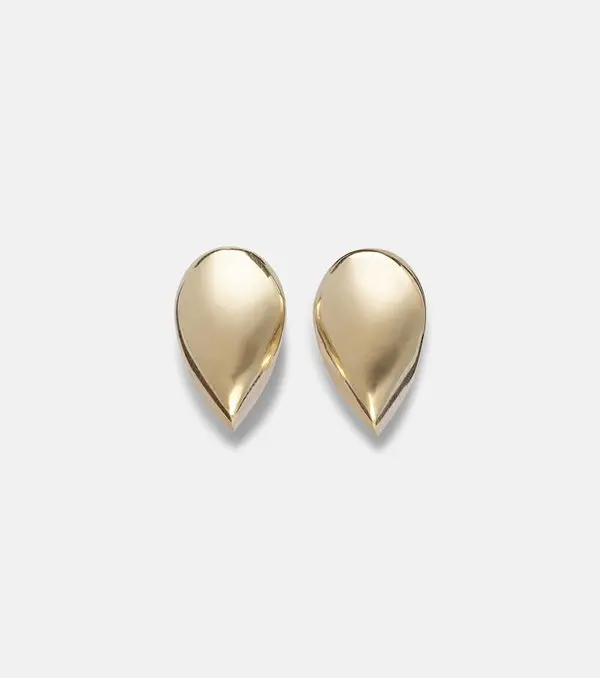 SUZANNE KALAN Curved Claw 18kt Yellow Earrings - Gold