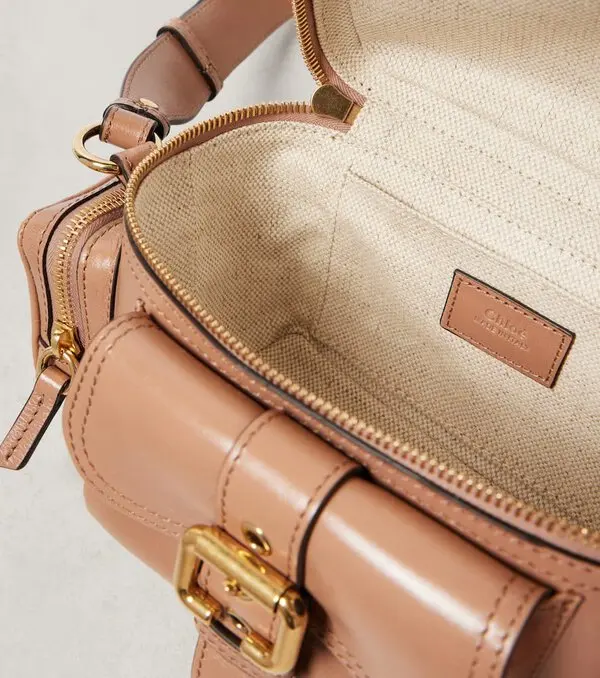 Chloé Small Leather Camera Crossbody Bag