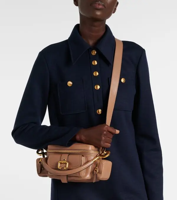 Chloé Small Leather Camera Crossbody Bag