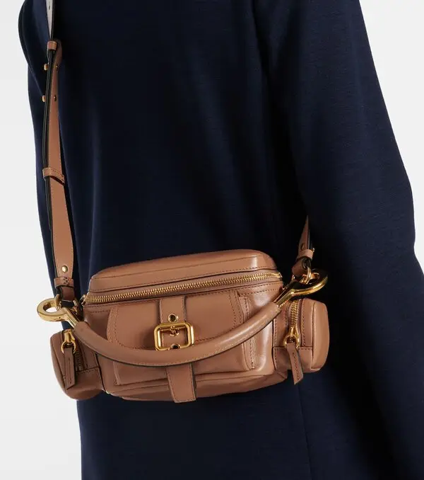 Chloé Small Leather Camera Crossbody Bag
