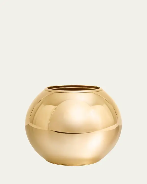 Alaïa Large Sphere-shaped Cuff Bracelet - Or Clair